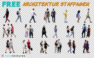 Freebie: Freigestellte Menschen