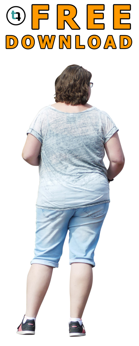 Personen/Menschen freigestellt stehend (PNG) als kostenloser Staffage ...